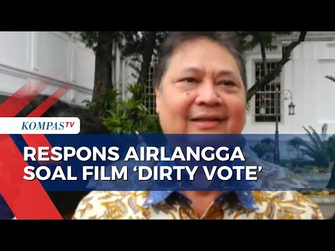 Tuding Film 'Dirty Vote' Kampanye Hitam, Airlangga: Tidak Perlu Dikomentari