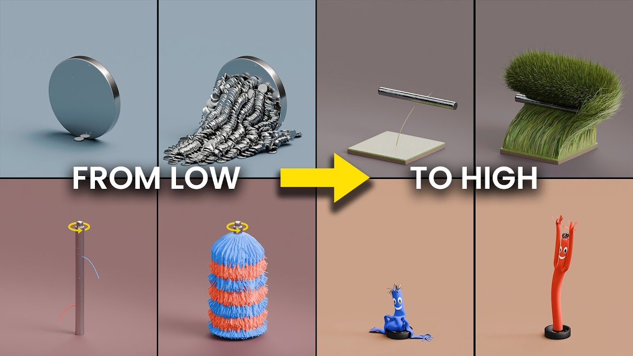 Next-Level 3D Blender Physics Showcase | 9 Minutes of Pure Satisfaction