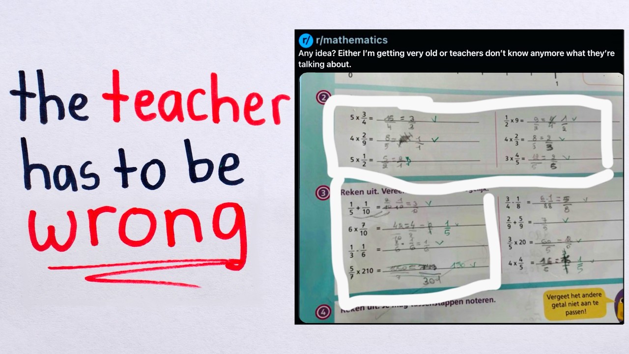 A 10-Year Old's Utterly Baffling Math Homework