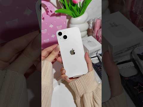 unboxing iPhone 13 Starlight #iphone13