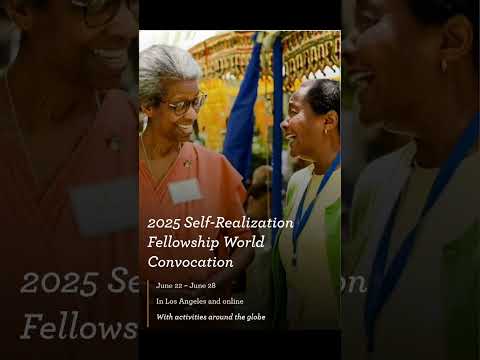 Register For SRF World Convocation 2025; Link in description !