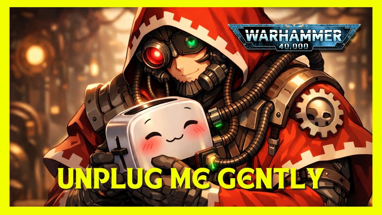 Unplug Me Gently - song inspired by Warhammer 40k | Adeptus Mechanicus x Toaster