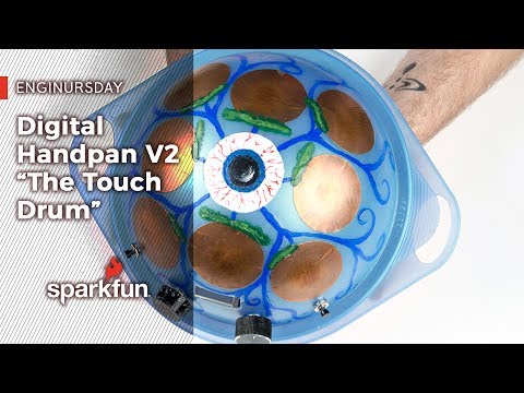 Enginursday: Digital Handpan V2 “The Touch Drum”: A New video by SparkFun Electronics ...