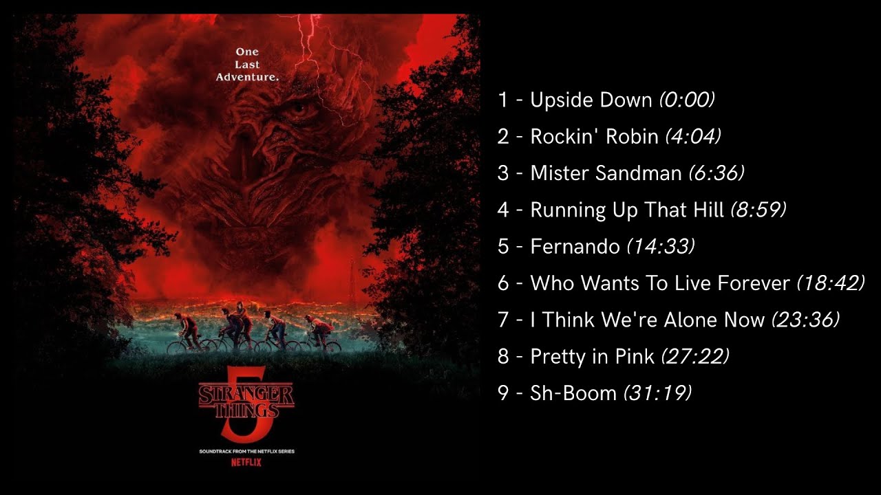 Stranger Things 5 Best Songs Playlist - Soundtracks Compilation