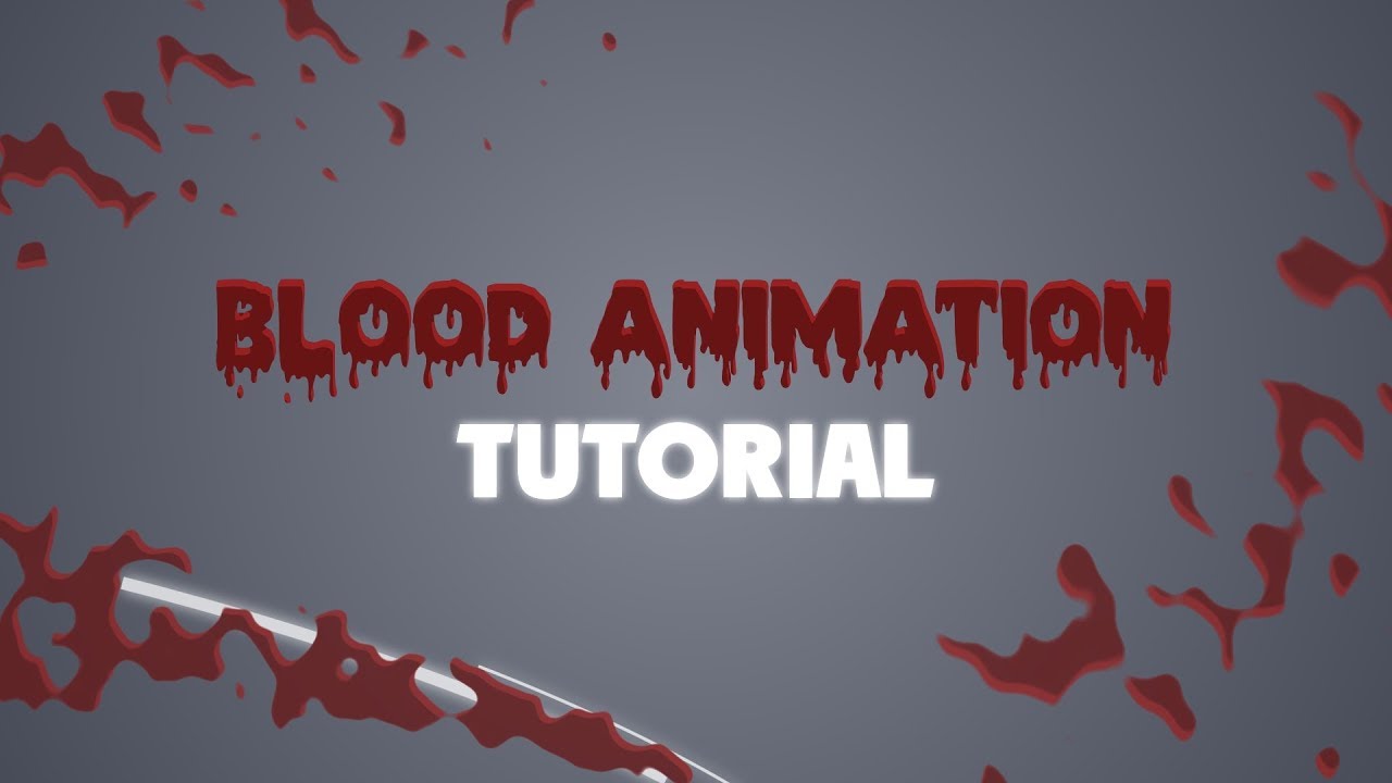 Blood splashes After Effects tutorial