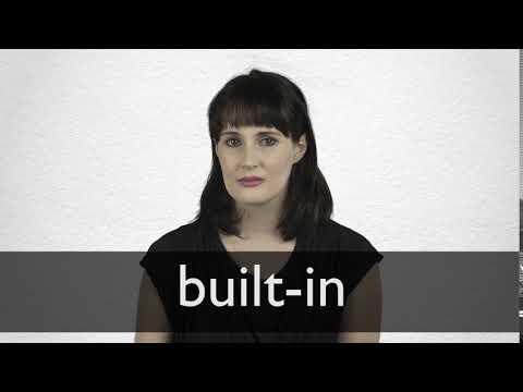 BUILT-IN - Definition & Translations | Collins English Dictionary
