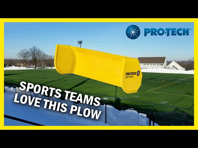 Turf Pusher | Snow Plow For Turf Fields | Pro-Tech Sno Pusher