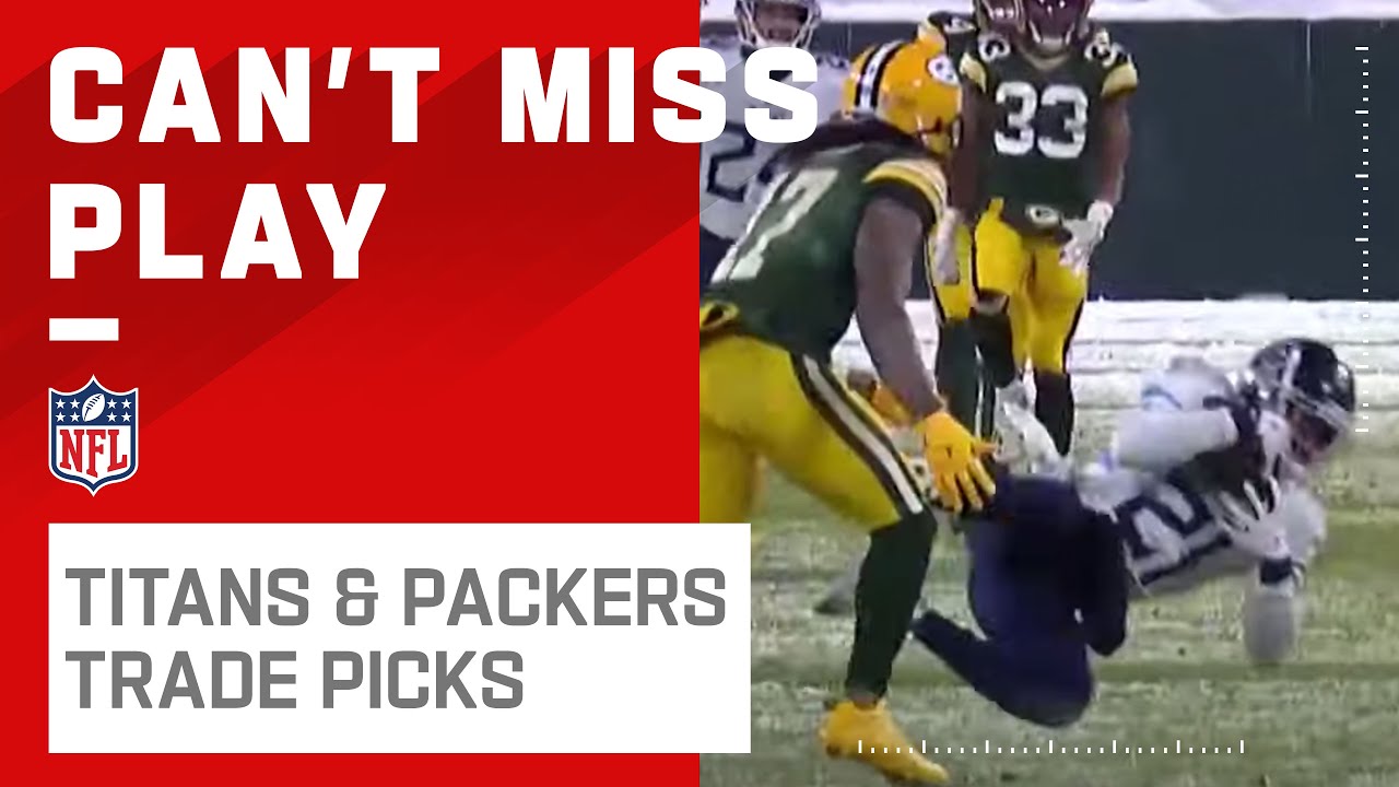 Titans & Packers Take Turns w/ Spectacular Picks