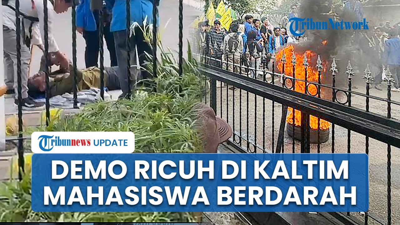 Kepala Mahasiswa Bocor Imbas Aksi Unjuk Rasa Ricuh di Kantor Gubernur ...