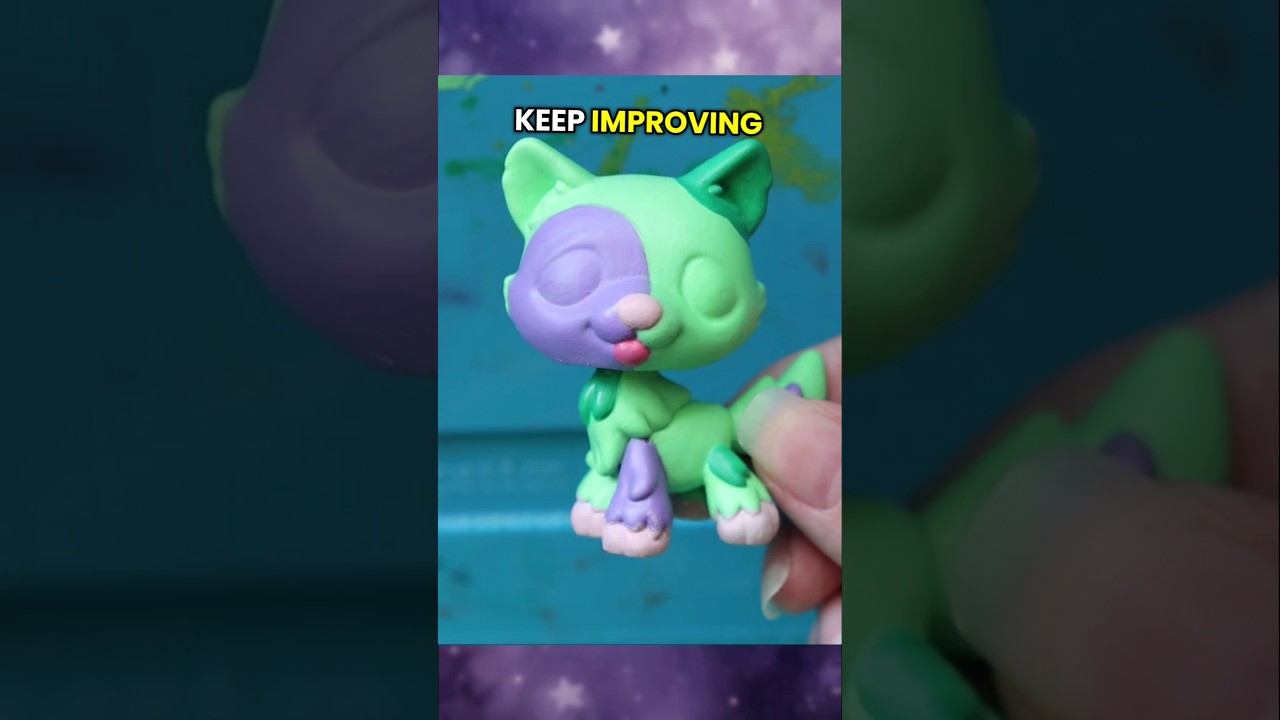 It's OKAY Your LPS Customs Will Get Better (just create!) ❤️ #lps #littlestpetshop #shorts