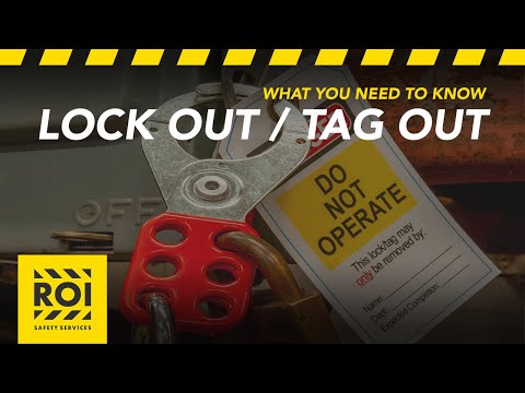 Lockout/Tagout - OSHA Training - What You Need To Know