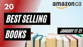 20 Best Selling Books On Amazon Canada (January 17-21, 2022)