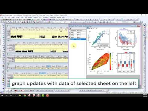 Sheet browser for easy visualization of data across multiple worksheets