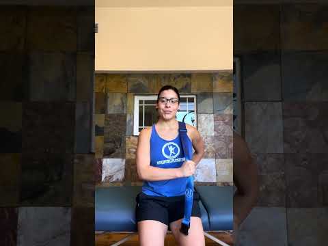 Seated strap 1st rib depression cervical spine AROM flow/stretch | Artistry in Motion