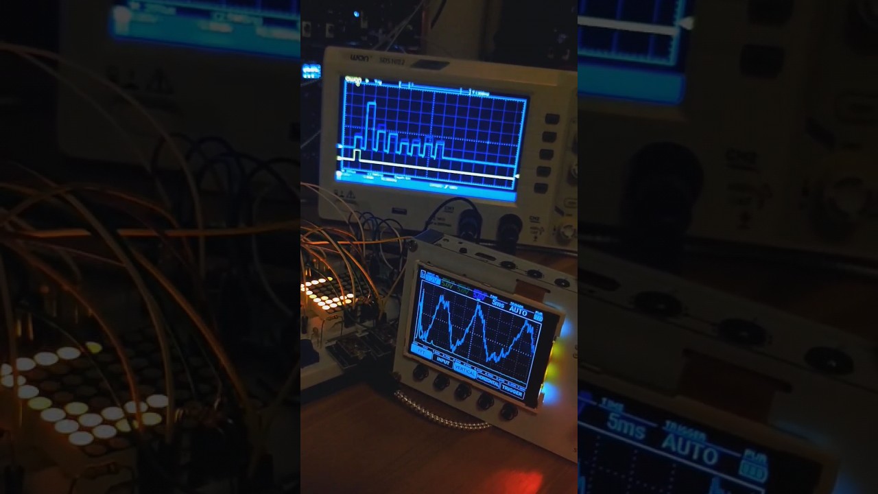 DIY modular synth by ChatGPT : prototype spectrum analyzer with  arduino & MSGEQ7 #synthdiy #synth