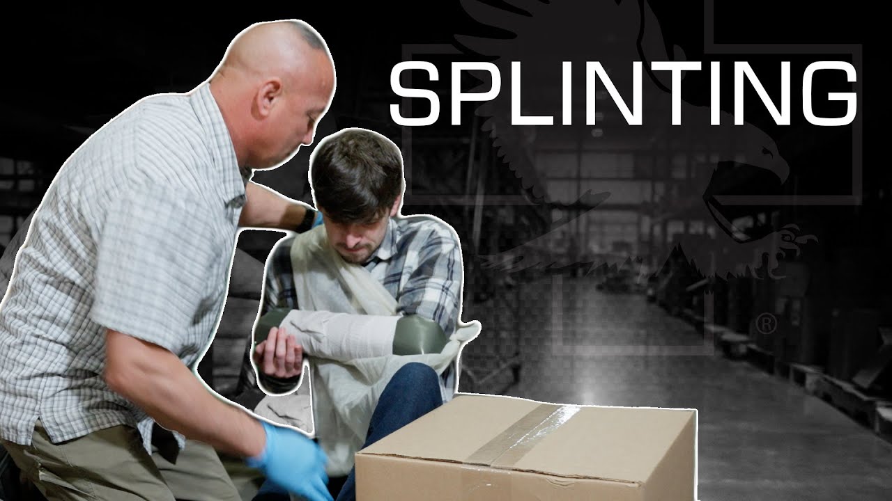 Trauma and First Aid Kit: How to splint