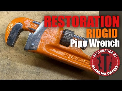 RIDGID Pipe Wrench Restoration