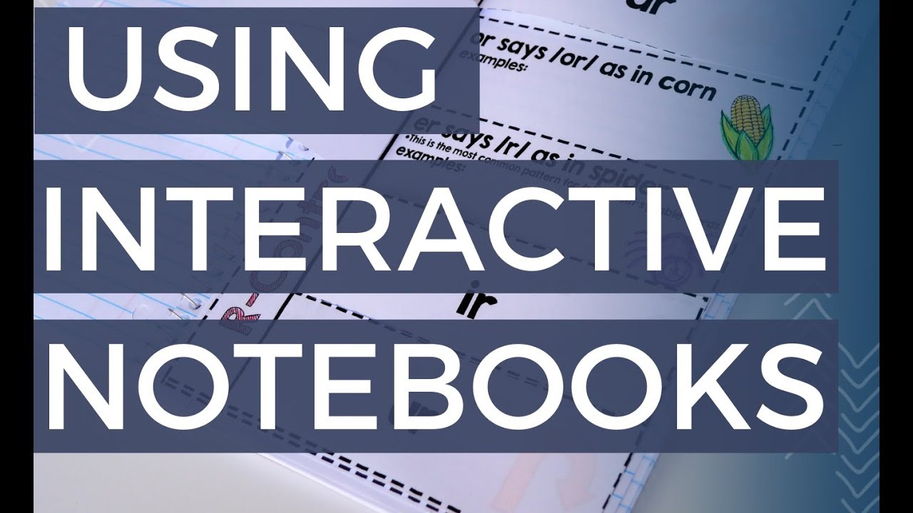 How to Use An Interactive Notebook in Reading Intervention