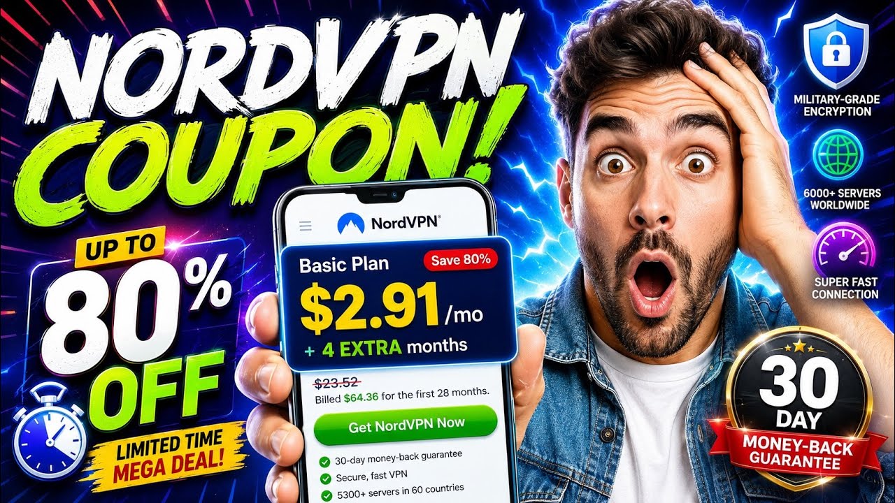 🛑 WORKING COUPON - Nordvpn Coupon code 2026 🔥 | Coupon code nordvpn | nordvpn coupon code | nordvpn