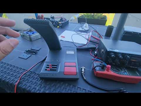 European Trip / Hunting Vintage CB Equipment. Testing 4 Microphones In AM
