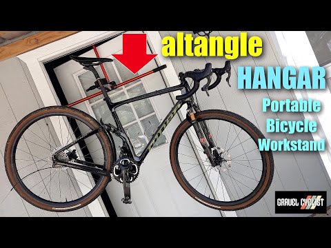 altangle HANGAR: Portable Bicycle Workstand