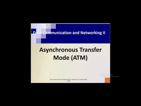 ATM Lecture - Part 1