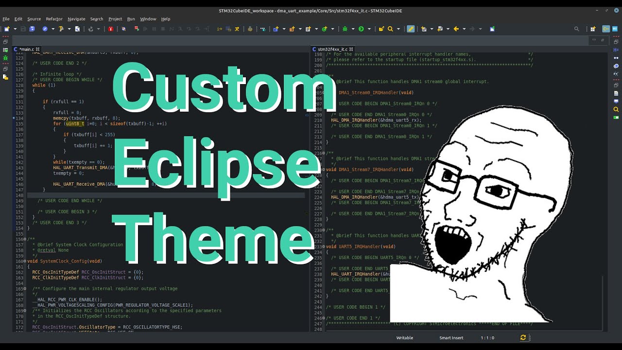 Change your Eclipse (CubeIde) theme | VIDEO 37