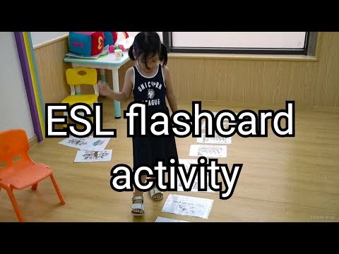 Idea for using flashcards - ESL activity