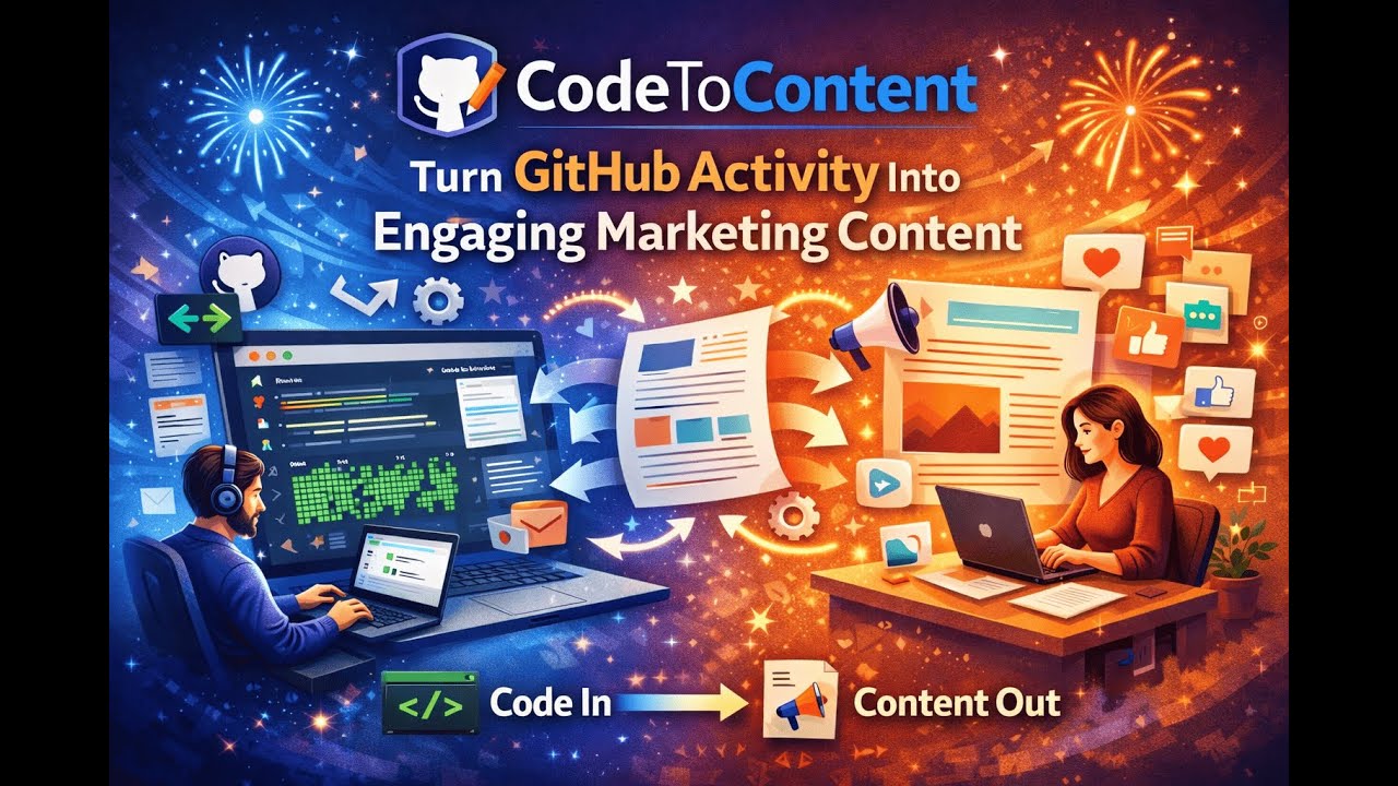 CodeToContent – Turn Your GitHub Code into Client-Winning Content with Gemini 3