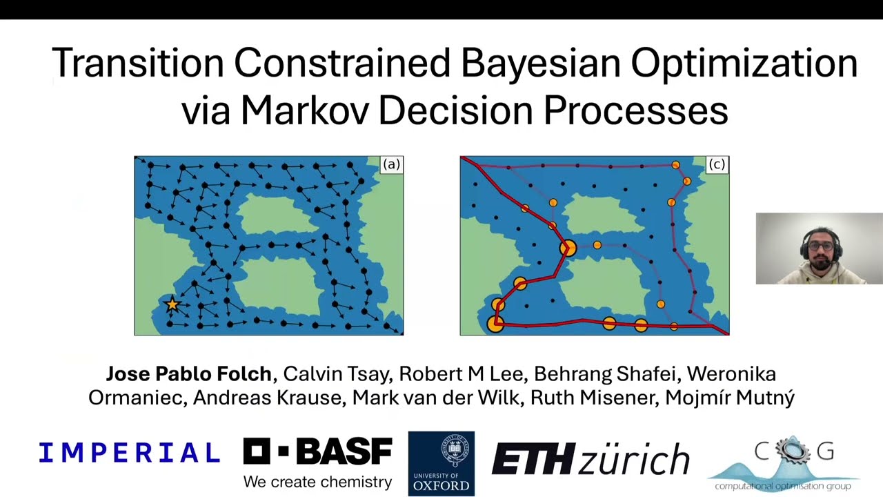 Jose Folch: Transition Constrained Bayesian Optimization