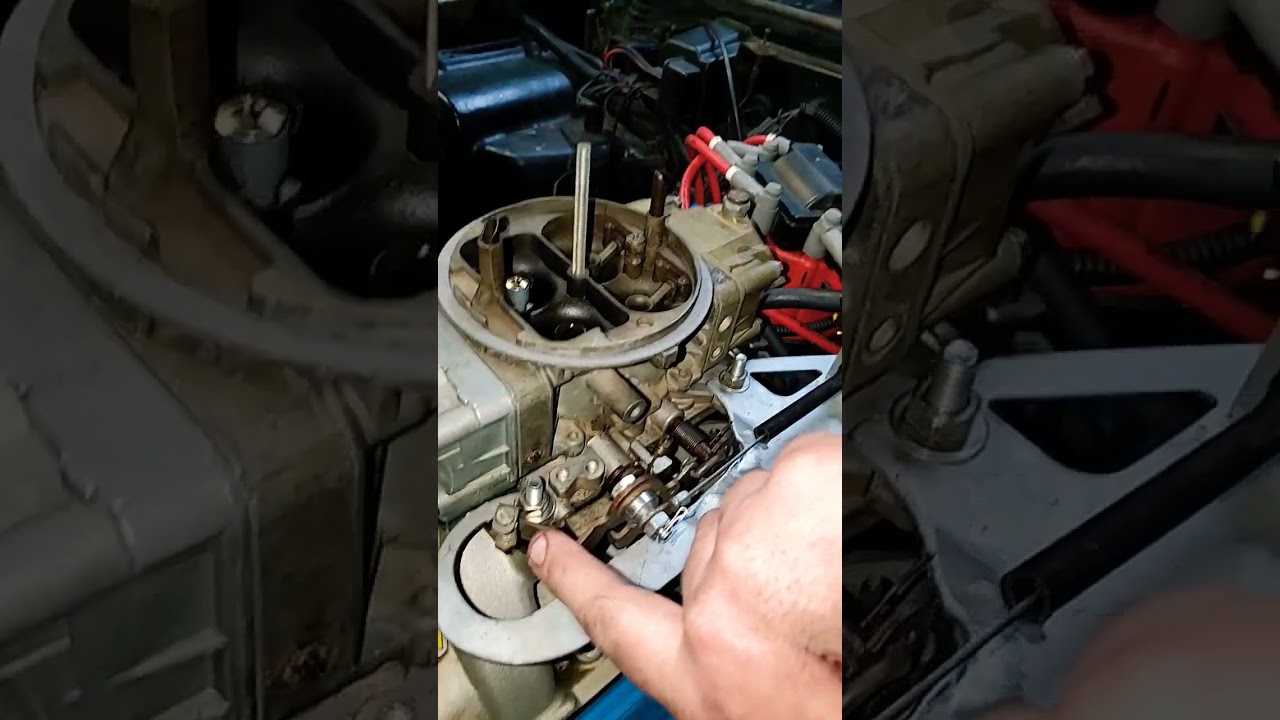 Holley Carburetor Adjustments. I'm Not a Pro! 😂