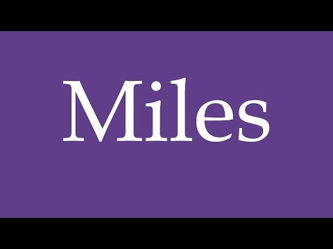 How To Pronounce ''Miles'' (Thousands, Miles) Correctly in Spanish 🇲🇽