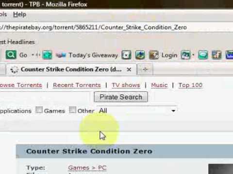 how to download the game counter strike condition zero