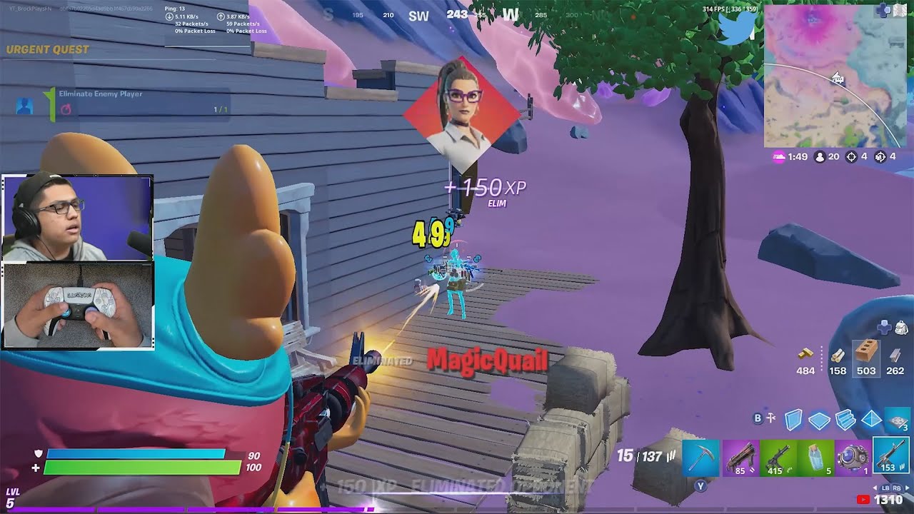 I Tired to be Piece Control Kyle 🗿 | BrockPlaysFortnite