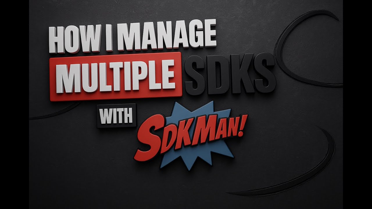✅ Java SDK Management Simplified – Master SDKMAN! 🔧