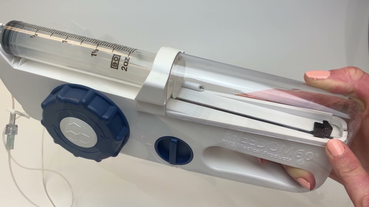 How to Load and Remove a Syringe with the FREEDOM60