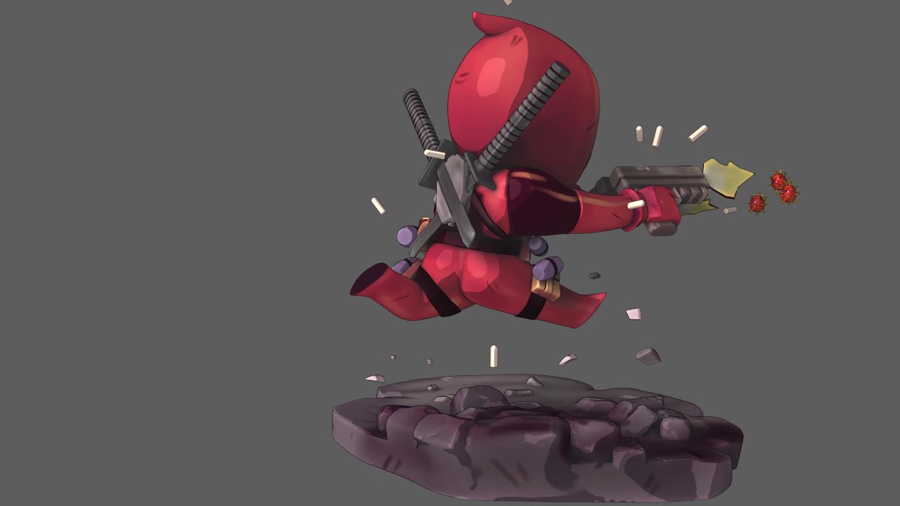 Deadpool - Chibi Style