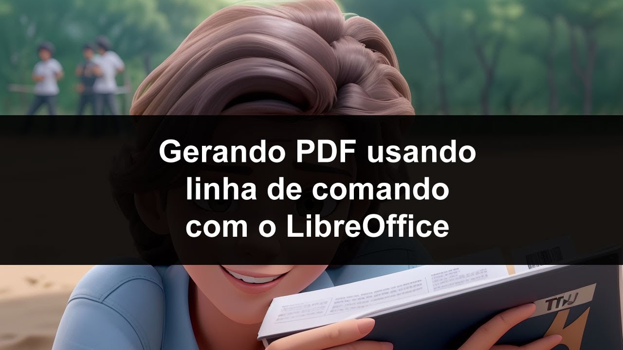 Gerando PDF usando linha de comando com o LibreOffice