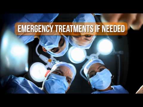 What is done in the hospital for stroke?