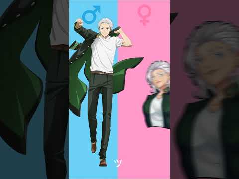 wind breaker anime character male female version #anime #windbreaker #harukasakura #yoichi