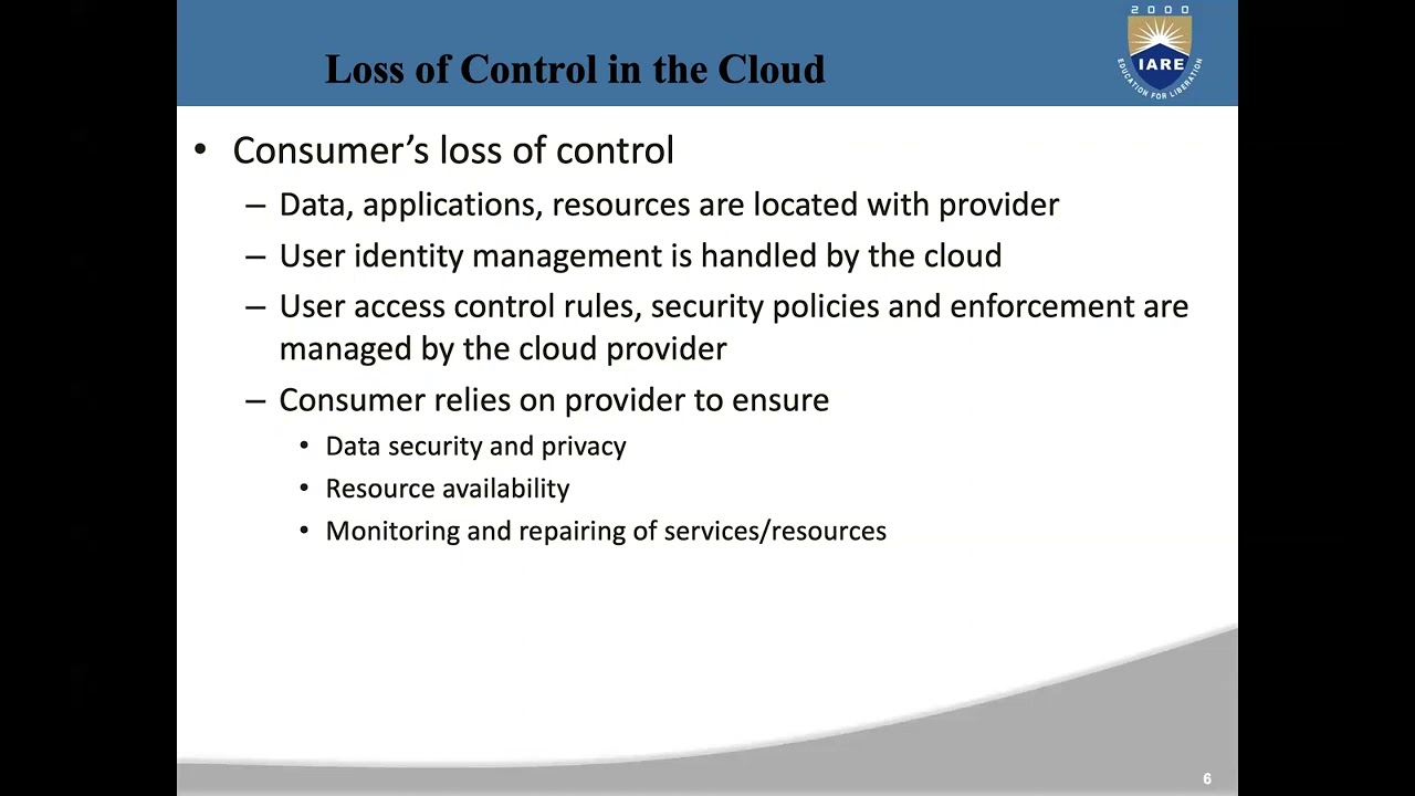 PPT ON A FOCUS ON SECURITY AND PRIVACY IN THE CLOUD