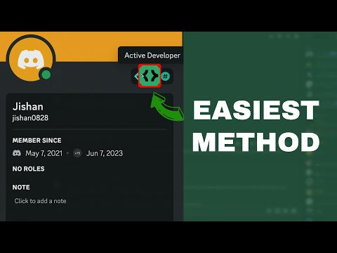 [2024] How to Get Active Developer Badge on Discord (EASIEST METHOD)
