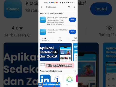 TUTORIAL DOWNLOAD APLIKASI KITABISA #donasi #donasikemanusiaan