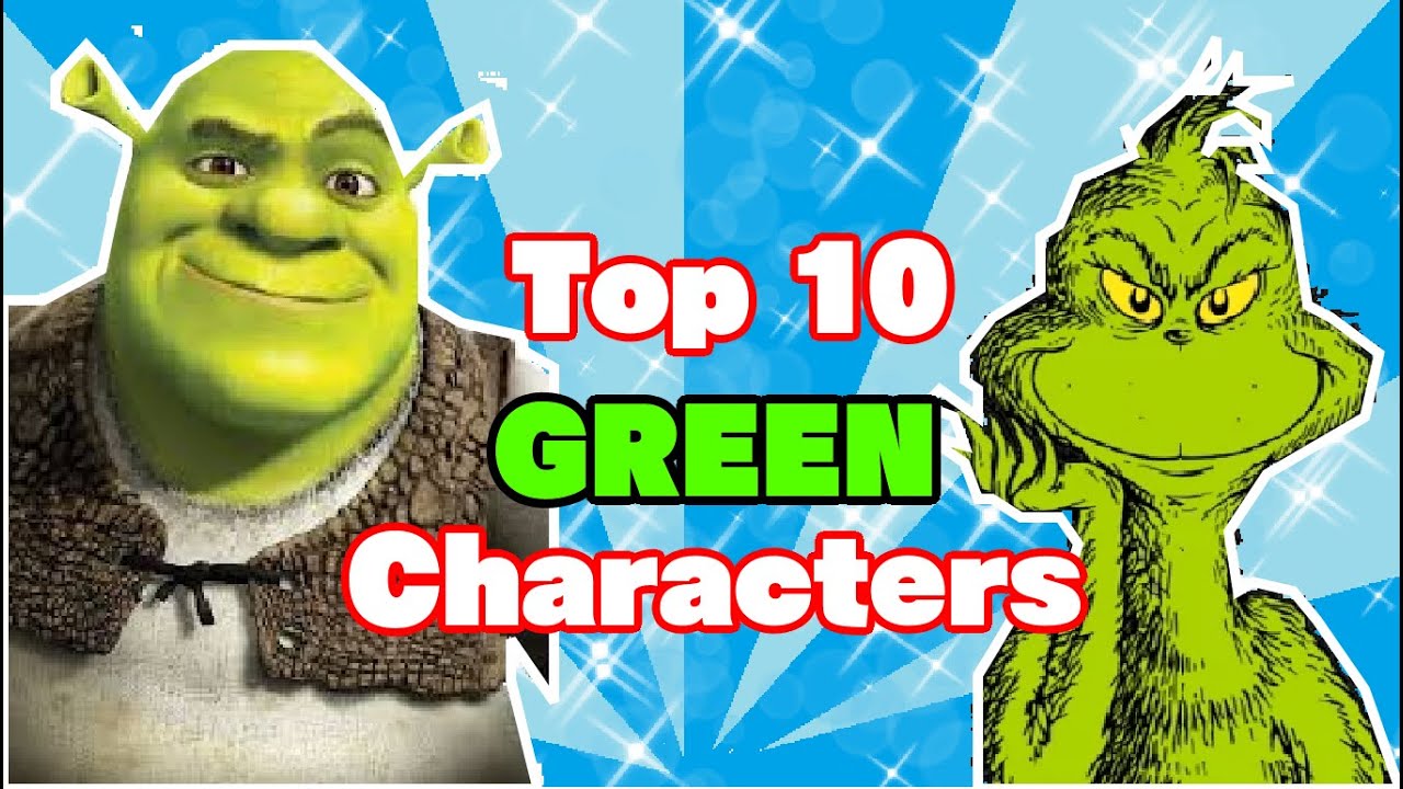 Top 10 Green Animated Characters