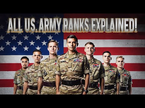 U.S. Army Ranks Explained – Every Rank from Private to General!