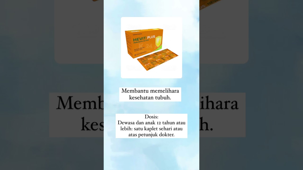 Badan kecapean dan meriang? Ini sokusinya #apotek #obat #rekomendasiobat #obatkecapean #hevitplus