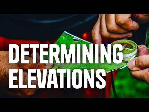 Determining and Estimating Elevations on a Topographic Map