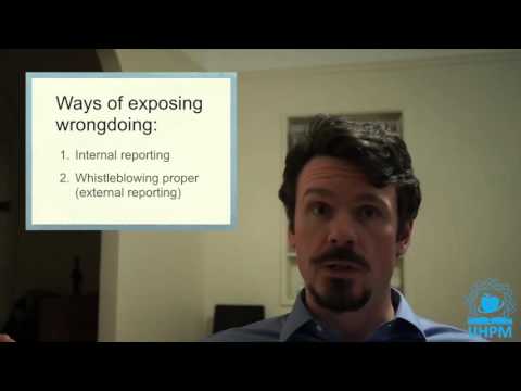 Whistleblowing: Don’t Encourage It, Prevent It