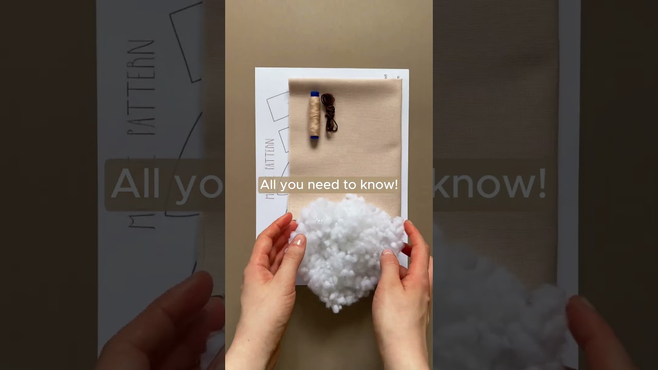 Free Doll Making Guide #sewingideas #fabricdoll #dollsboutique #clothdoll #sewingtips #sewingpattern