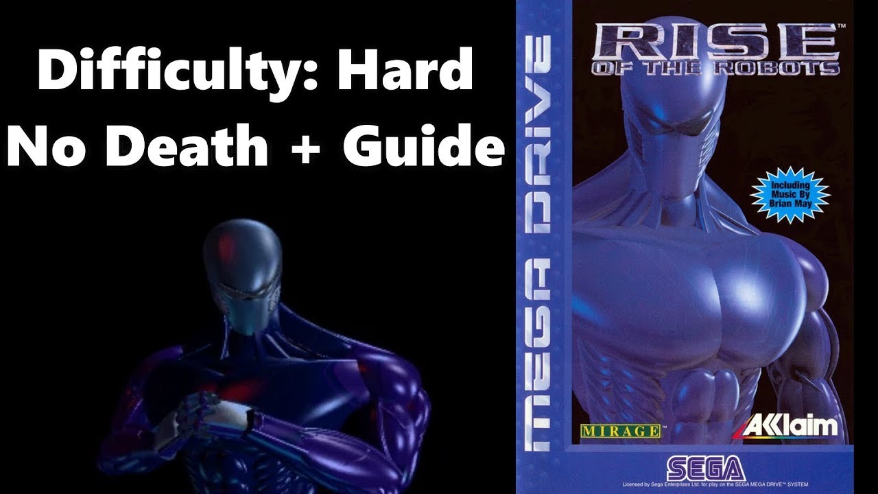 Rise of the Robots 1994 - Longplay/Walkthrough - Sega Genesis - QHD